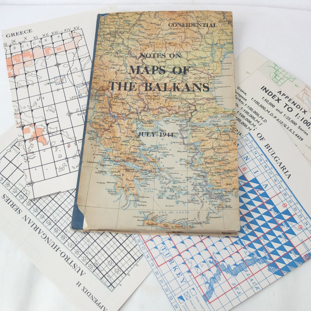 Notes on Maps of the Balkans (1944) – Compass Library