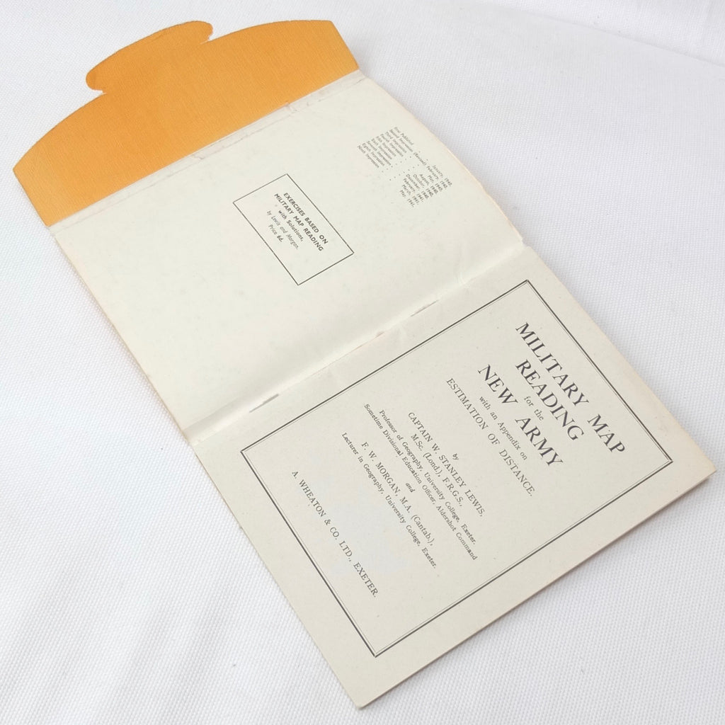 Military Map Reading For The New Army (1941) | Captain W. Stanley Lewis ...